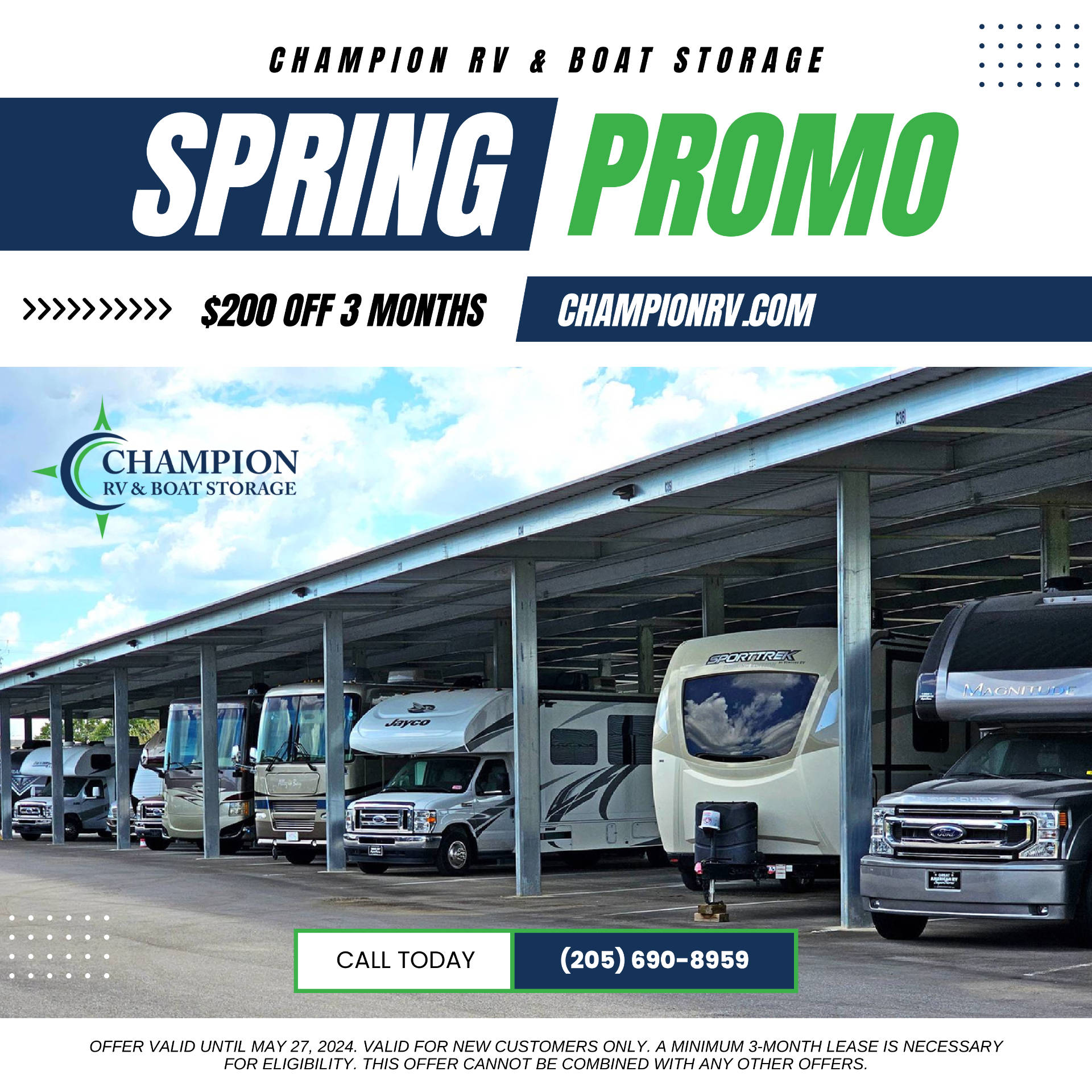 RV & Boat Storage Near Birmingham | Camper Storage, Autos, Trailers ...